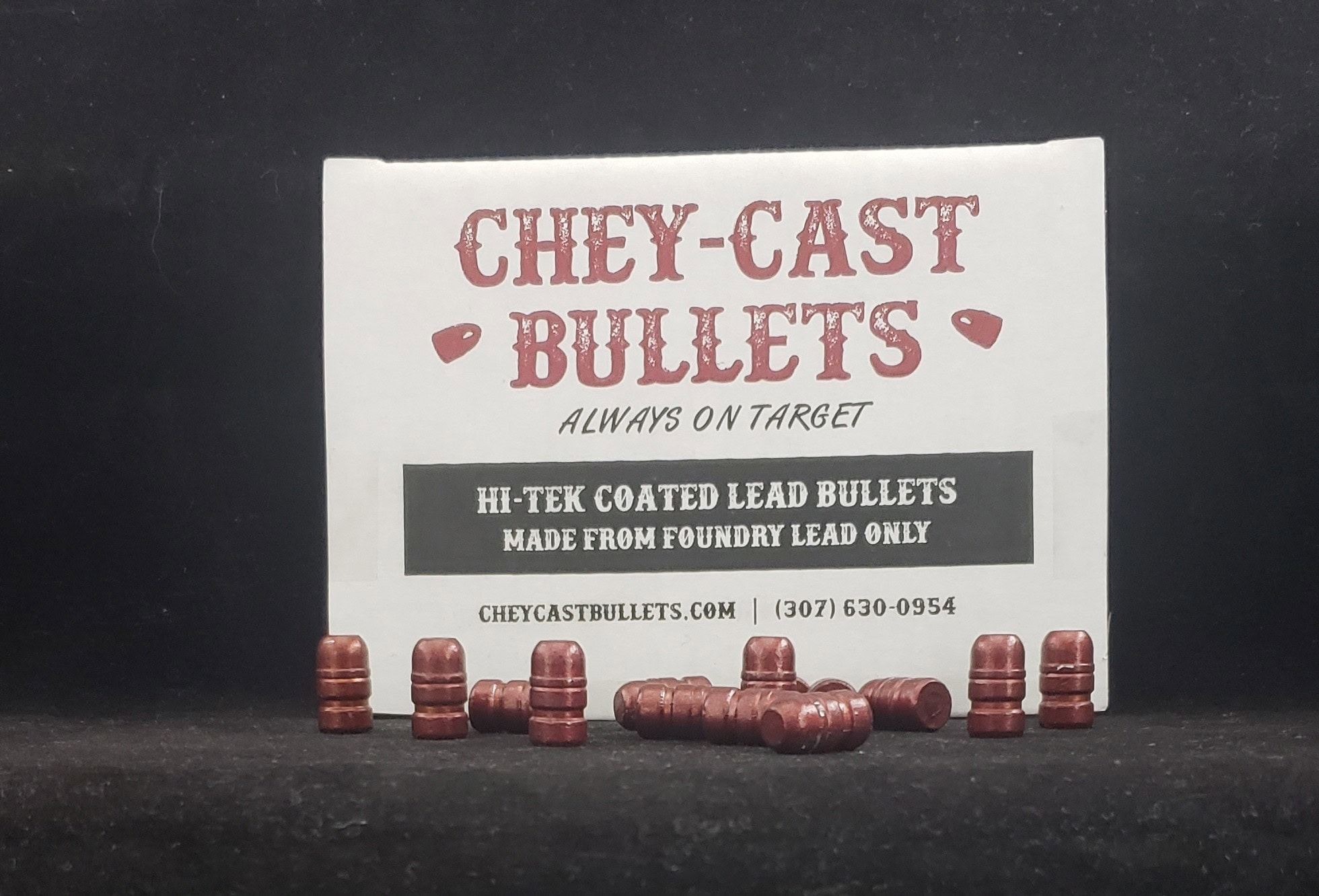 38 Cal (.358) 158gr RNFP with Hi-Tek Super Coat Chey-Cast Bullets by ...