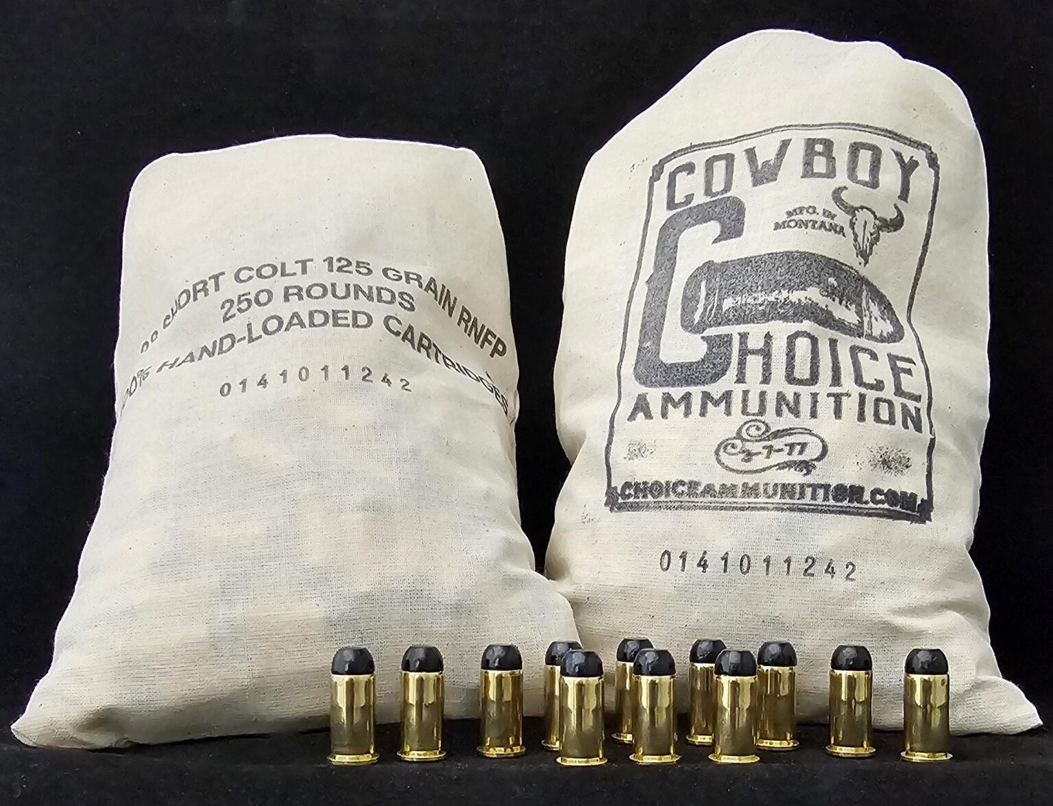 .38 Short Colt Ammo 125 Grain RNFP Cowboy Action